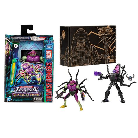 Transformers Toys Predacon Tarantulas And Antagony Action Figures