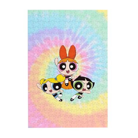 500 Pieces Powerpuff Girls Jigsaw Puzzles Cartoon Anime Picture Puzzle