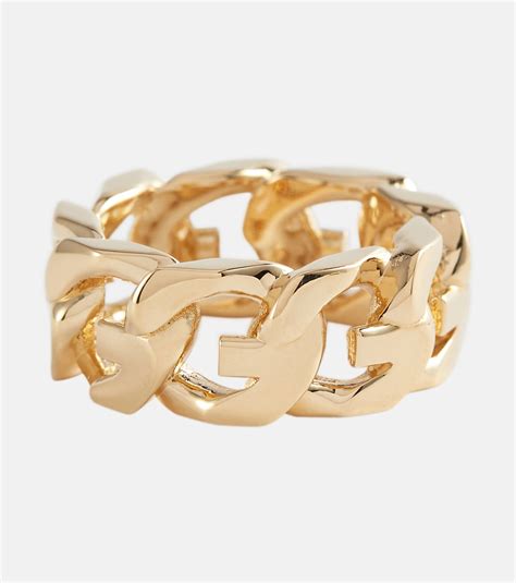 G Chain Ring In Gold Givenchy Mytheresa