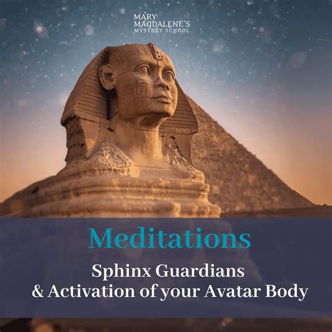 Sphinx Guardians And Activation Of Your Avatar Body Eng Mary