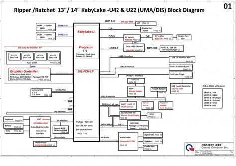 Hp Probook 430 G5 Schematic And Boardview Quanta X8b Schematic