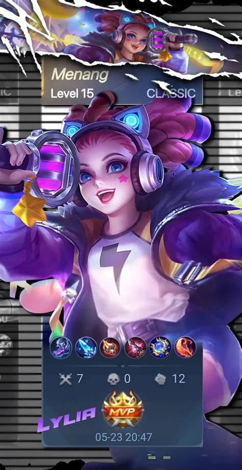 History Lylia Mlbb Fotografi Asap Desain Game Penyimpanan Foto