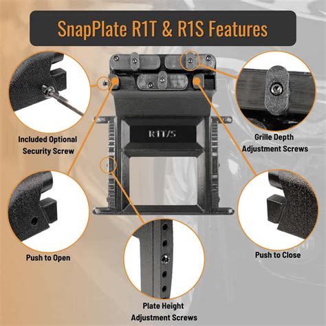 Rivian R1t And R1s Snapplate Instruction Guide Everyamp