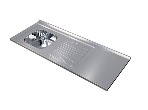 Pia De Aço Inox Luxo Aisi304 Para Cozinha Modelo Psld1400 140x55cm