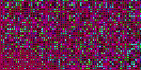 Dark Multicolor Vector Pattern With Spheres 1840722 Vector Art At Vecteezy