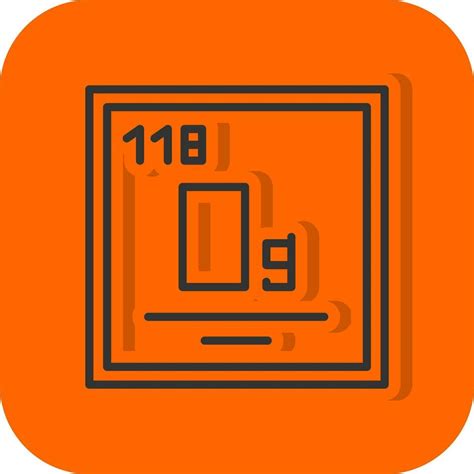 Oganesson Vector Icono Diseño 25108255 Vector En Vecteezy