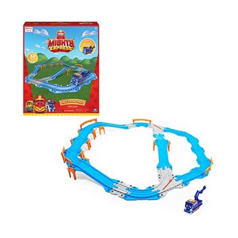 Mighty Express Coffret Rails Train Milo Circuit De Train Avec