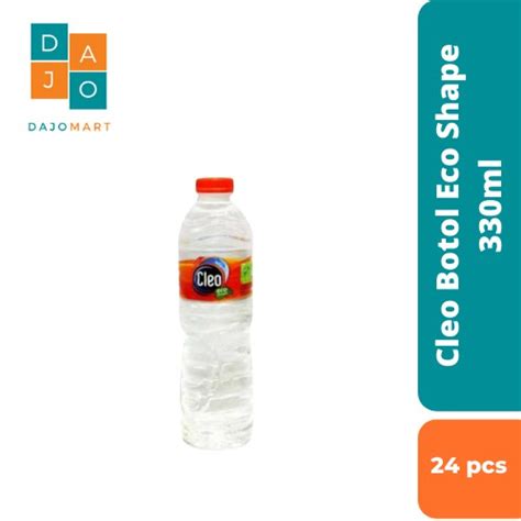 Jual Cleo Botol Eco Shape 330 Ml Karton Shopee Indonesia