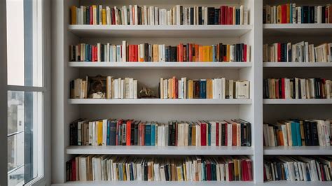 Zoom Background White Bookshelf Library And Window Virtual Home Office