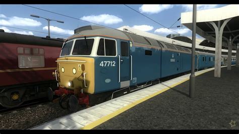 Railpunk Blue Pullman Class 47 Youtube