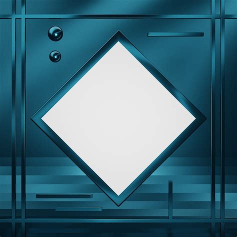 Premium Photo 3d Render Rectangle Square Modern Geometric Background