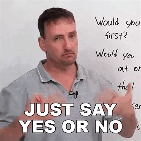 Yes Or No S