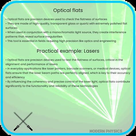 Optical Flats Precision Measurement Clarity And Durability