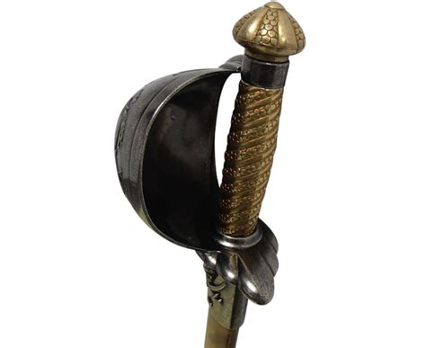 Denix Pirate Replica Cutlass With Scabbard Silver