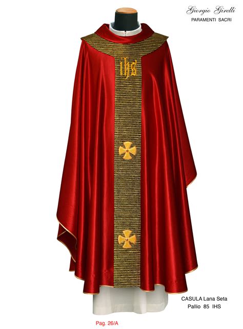 Casula 26 A Paramenti Sacri Giorgio Girelli