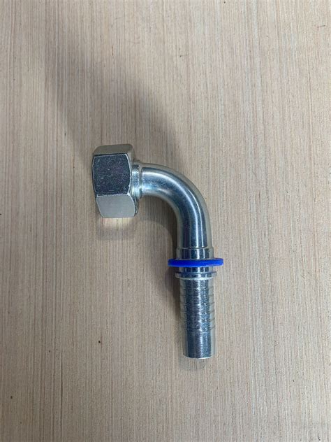 Hose Tail 18l X 58 90° Female Carbon Steel Fluidpowersolutions