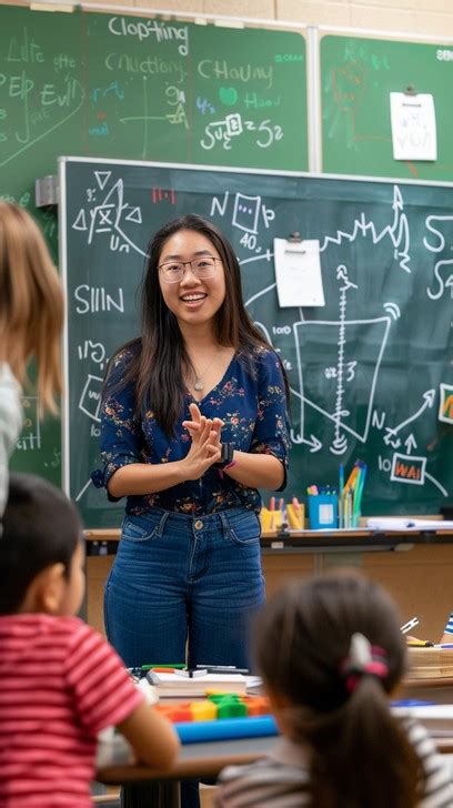 Free Teacher In Classroom Image Education Classroom Teacher