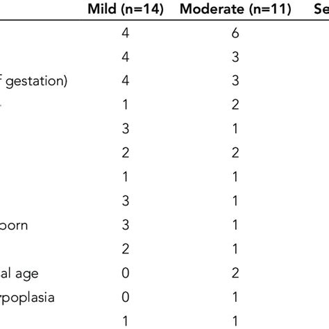 Etiologies Of Persistent Pulmonary Hypertension Download Scientific