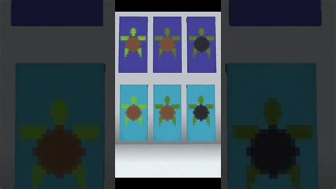 Minecraft Banners Minecraft Stuff Turtle Pins Quick Tortoise