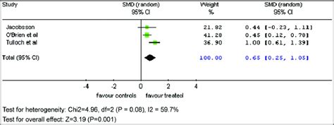 Sensitivity Analysis Forest Plot Representing The Effect Of Functional