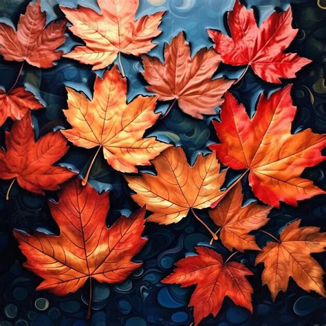 Premium Photo Beatiful Maple Leafs Photos