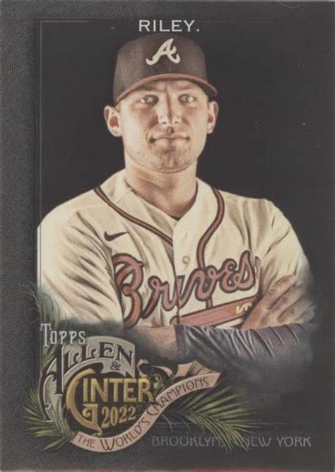 2022 Topps Allen And Ginter X Austin Riley 135 For Sale Online Ebay