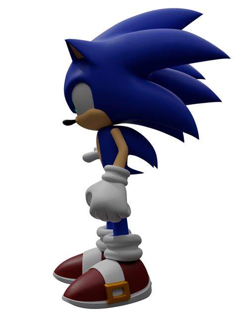 Sonic Rigged 3d Model 16 Max Obj Fbx Blend Free3d