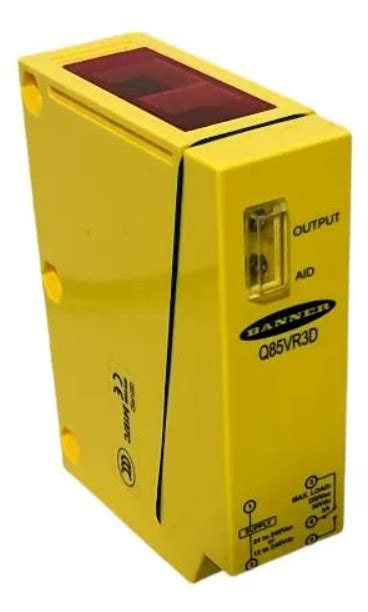 Seguridad Industrial Q85vr3d Banner Q85 Series Diffuse With Output Timer