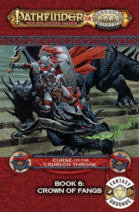 Pinnacle Entertainment Group Pathfinder R For Savage Worlds Curse Of The Crimson Throne