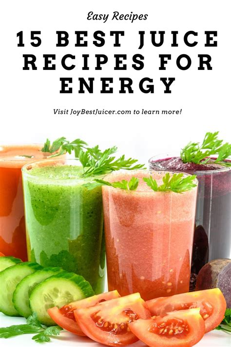 Best Juice Recipes For Energy 2023 Energy Booster Smoothies Artofit