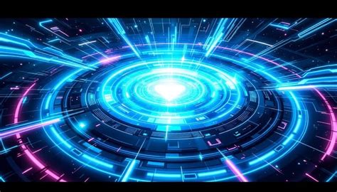 Free Glowing Cyber Core Photo Cyberpunk Reactor Core Download At