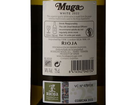 Muga Blanco Rioja 2022