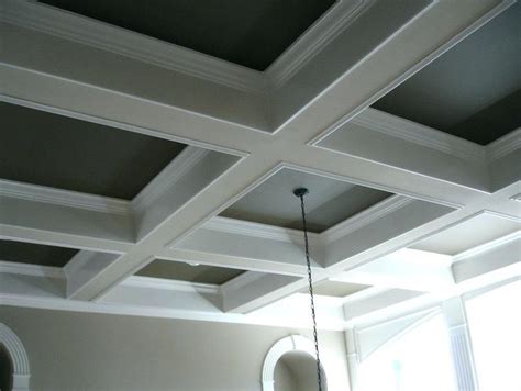 Ceiling Beams Look Wood Faux Styrofoam Coffered Ceiling Design