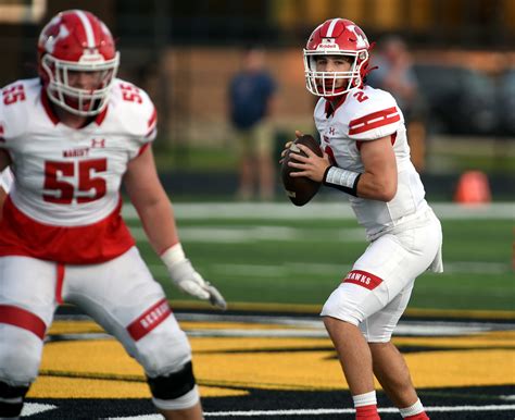 Ready To Roll Converted Receiver Chris Lofgren Scores 4 Tds All In The First Half As Marist