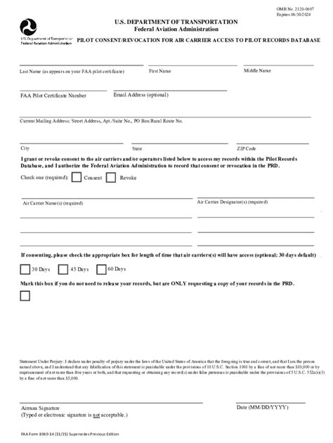 Fillable Online Faa Pilot Record Database Prd Faa Form Fax Email Print Pdffiller