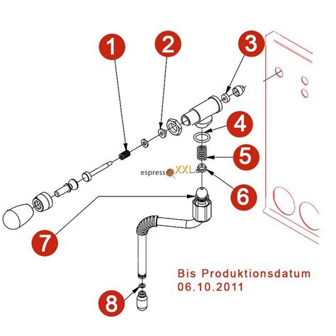 Service Set Zu Dampfhahn FÜr Bezzera Bz07 09 10 13 Giulia
