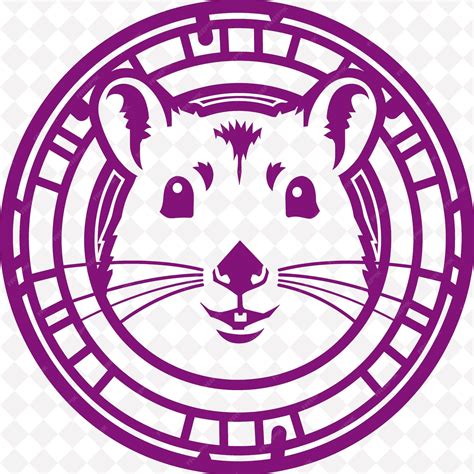 Gerbil Icon Inquisitive Gerbil Face With A Short Snout And A