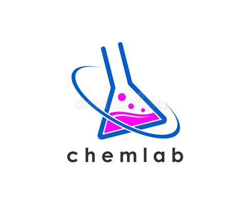 Science Lab Icon Of Vector Laboratory Glass Flask Stock Vector Illustration Of Beaker