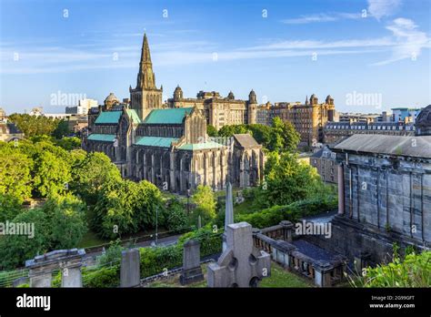 Glasgow Cathedral The Oldest Cathedral On Mainland Scotland And The