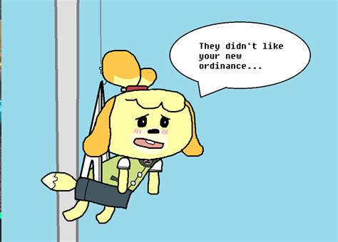 Isabelle Flagpole Wedgie By Gengar1234 On Deviantart