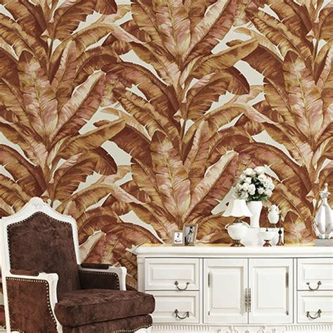 75 Off On 10m Leaf Themed Wallpaper Onedayonly