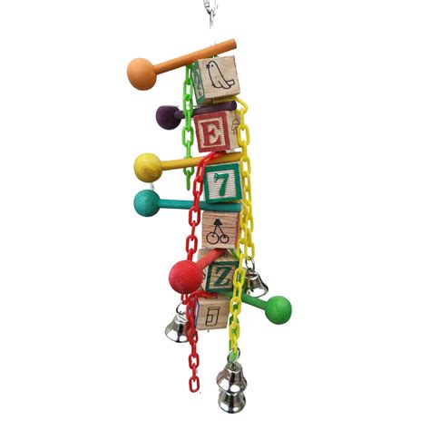 Abc Blocks Bird Toy Lou Lou Bells Bird Toys
