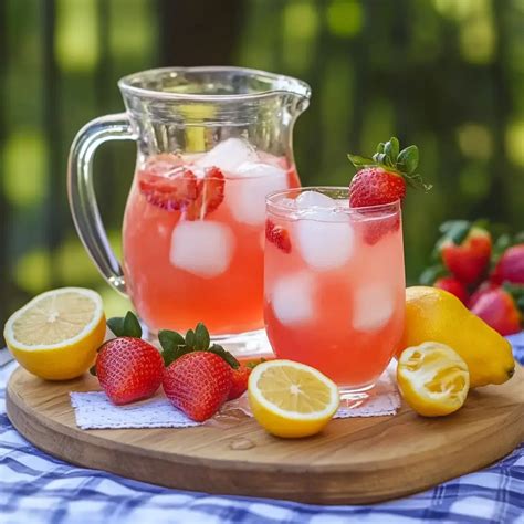 Strawberry Lemonade Punch Recipe Easy Fizzy And Perfect For Parties
