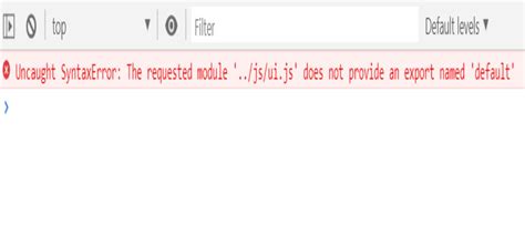 关于使用export和import的2个报错 灰信网（软件开发博客聚合）