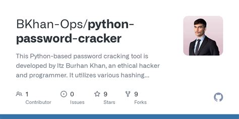 Python Password Crackerpasswordcrackerpy At Main · Bkhan Opspython Password Cracker · Github