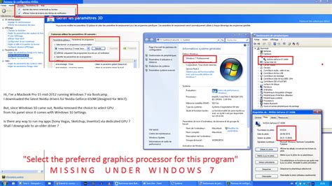 Select The Preferred Graphics Processor For This Program Missing Windows 7 R Bootcamp