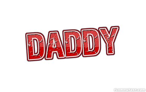 Daddy Logo Free Name Design Tool From Flaming Text