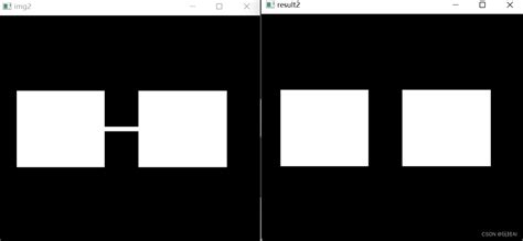 opencv37 形态学操作 开运算 先腐蚀后膨胀 cv2 morphologyex 参数 op 设置为“cv2 morph open