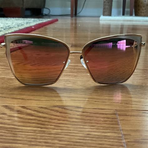 Diff Eyewear Accessories Diff Grace Sunglasses Gold Pink Mirror Lens Poshmark
