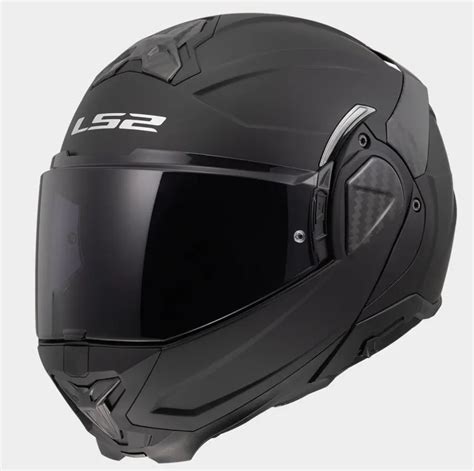 Casco Abatible 180° Ls2 Advant Ii Negro Mate